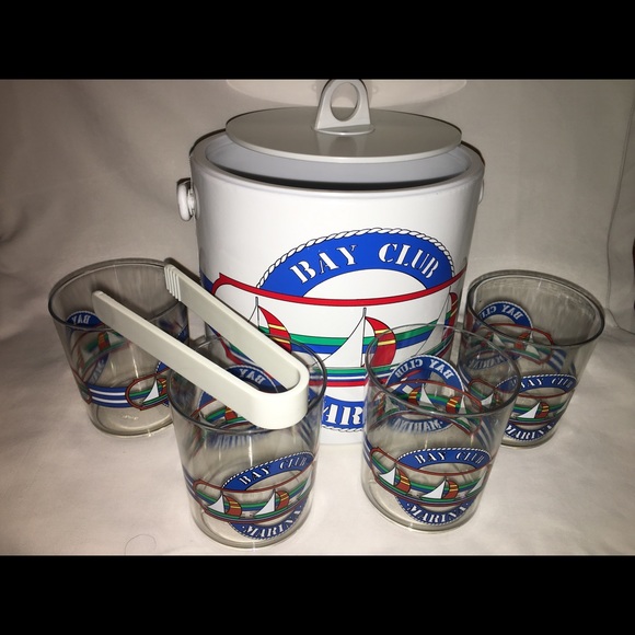 Other | Vintage Bay Club Marina Ice Box Set | Poshmark